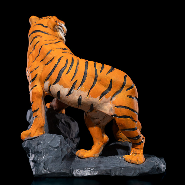 3D Printable The Bengal Tiger by Stlflix