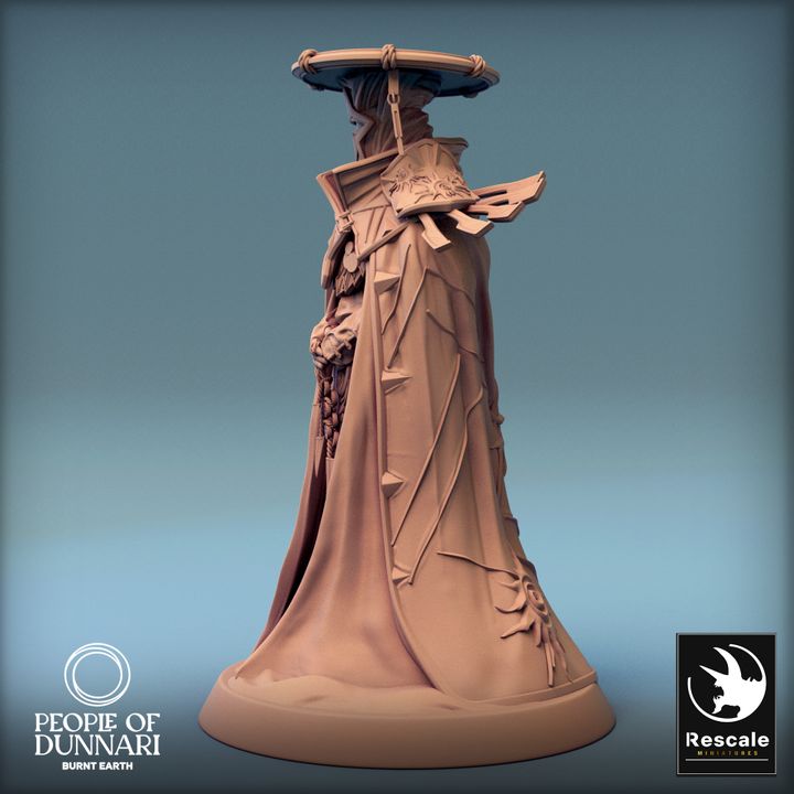 3D Printable Sun Priest by Rescale Miniatures