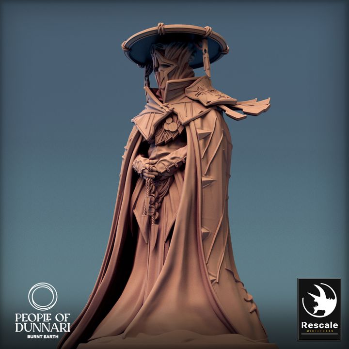 3D Printable Sun Priest by Rescale Miniatures