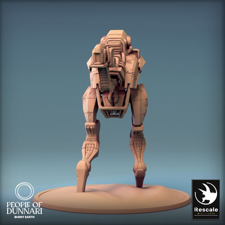 3D Printable Medoka Stand by Rescale Miniatures