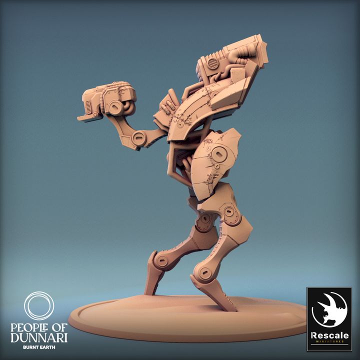 3D Printable Medoka Stand by Rescale Miniatures
