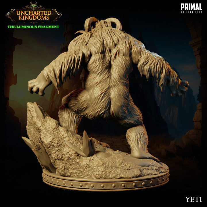 3D Printable Yetis - February 2024 - Uncharted Kingdoms by PRIMAL ...