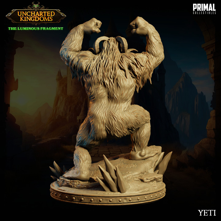 3D Printable Yetis - February 2024 - Uncharted Kingdoms by PRIMAL ...