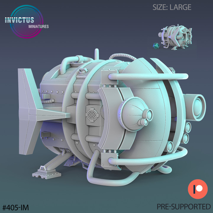 3D Printable Underwater Odyssey Set / Water & Sea Monster Encounter ...