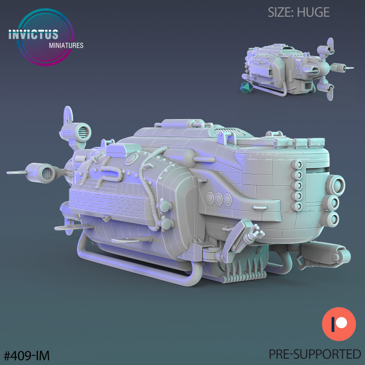 3D Printable Underwater Odyssey Set / Water & Sea Monster Encounter ...