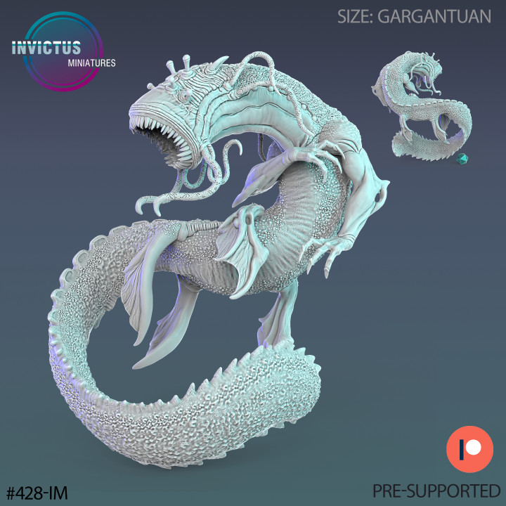 3D Printable Underwater Odyssey Set / Water & Sea Monster Encounter ...