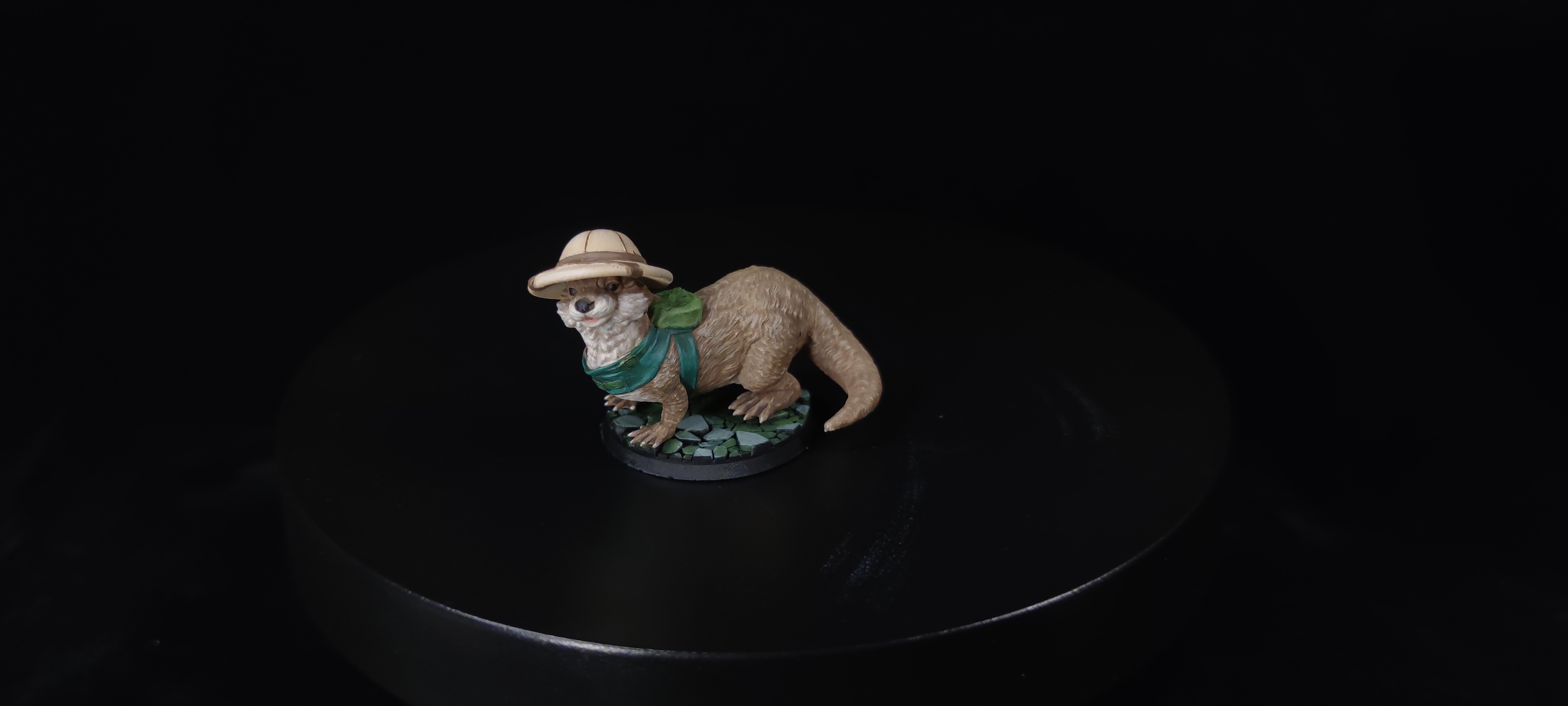 3D Printable (Pre-supported) Set of Otter Familiars by Naga Minis