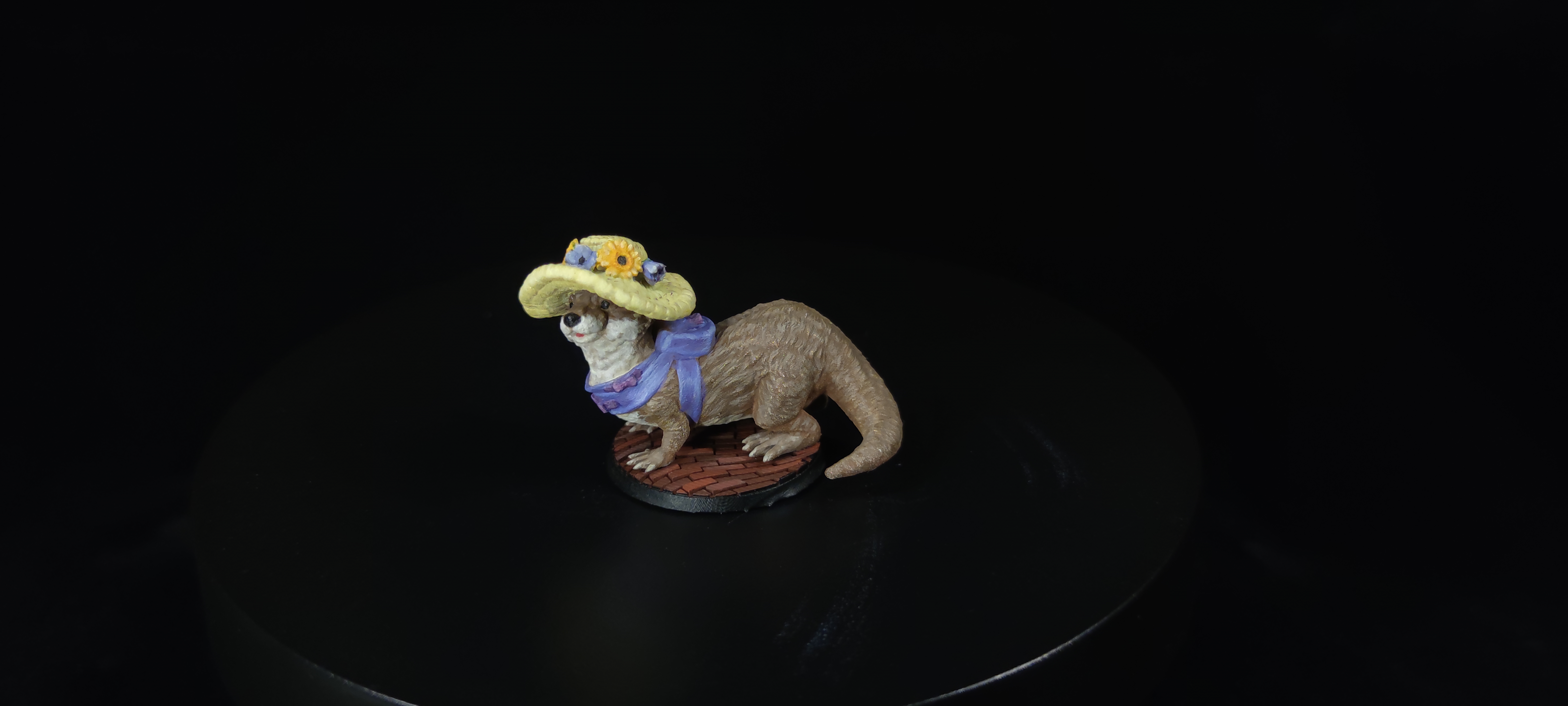 3D Printable (Pre-supported) Set of Otter Familiars by Naga Minis