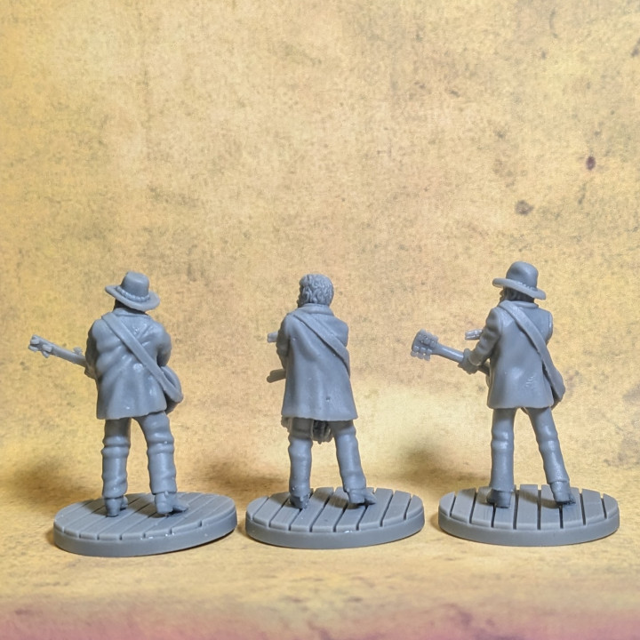 3D Printable GT Texas Saloon Band by Knuckleduster Digital