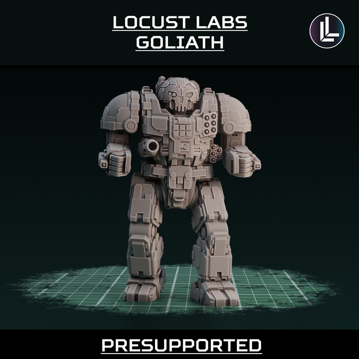 3D Printable 6mm Goliath by Locust_Labs