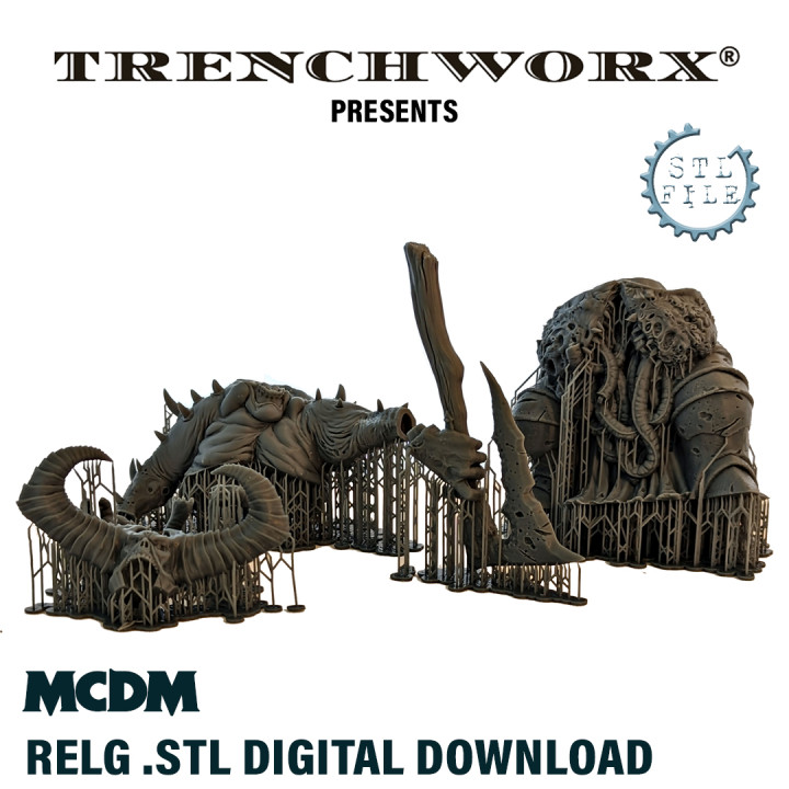 3D Printable MCDM - Relg by Trenchworx LLC