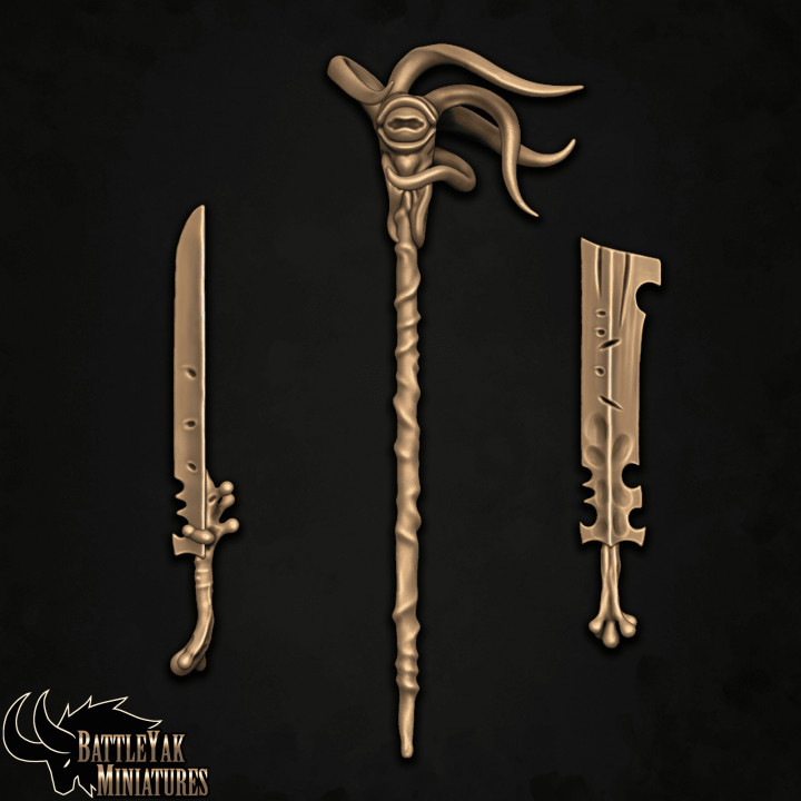 3D Printable Biomancer Customization Set by Battle Yak Miniatures