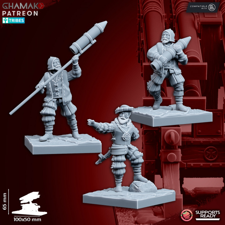 3D Printable Rocket Launcher by Ghamak