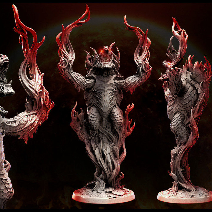 3D Printable Inferno: All Shall Burn II (Mini Monster Mayhem release ...
