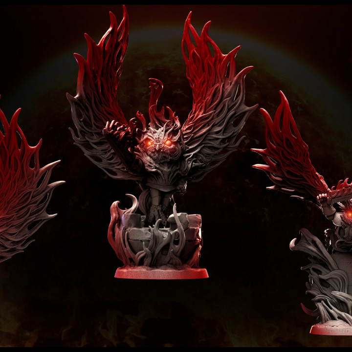 3D Printable Inferno: All Shall Burn II (Mini Monster Mayhem release ...