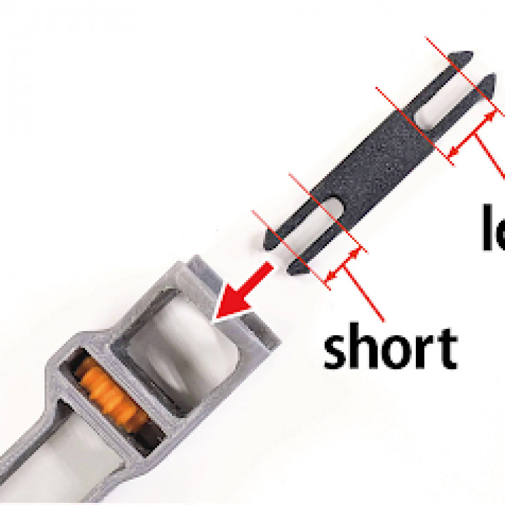 3D Printable Toroidal propeller launcher (snap-fit model) by Manabun Lab