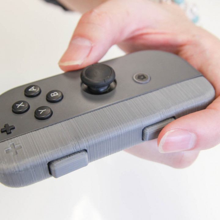 3D Printable Nintendo Switch Single Joy Con Grip And by Manabun Lab
