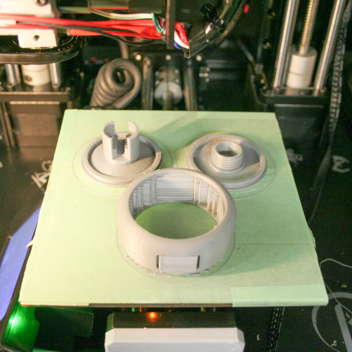 3D Printable USB Cable Reel by Manabun Lab