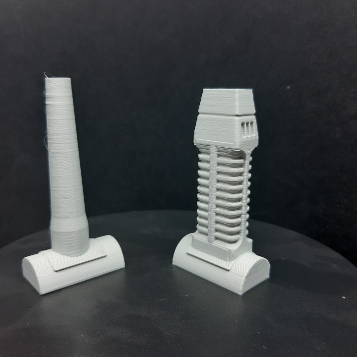 3D Printable Grimdark Defense Tower by Voy Forges