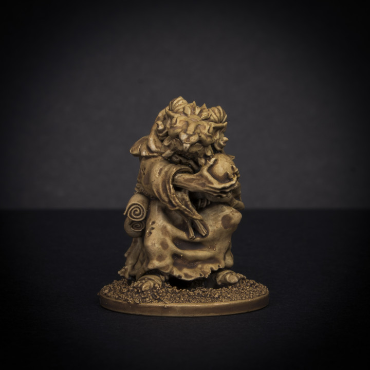 3D Printable Ratman Seer by Knucklebones Miniatures
