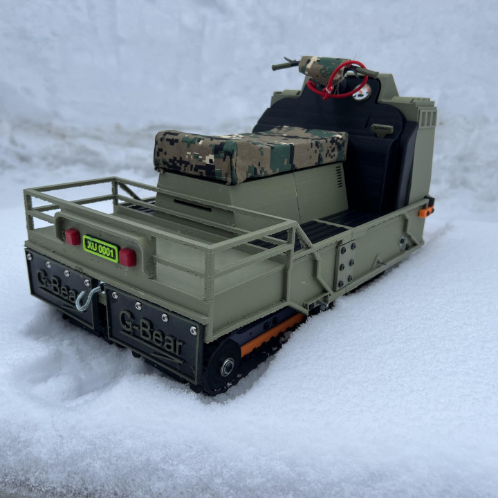 Download G-Bear twin tracked rc snowmobile von Frode Fjøslid Simensen