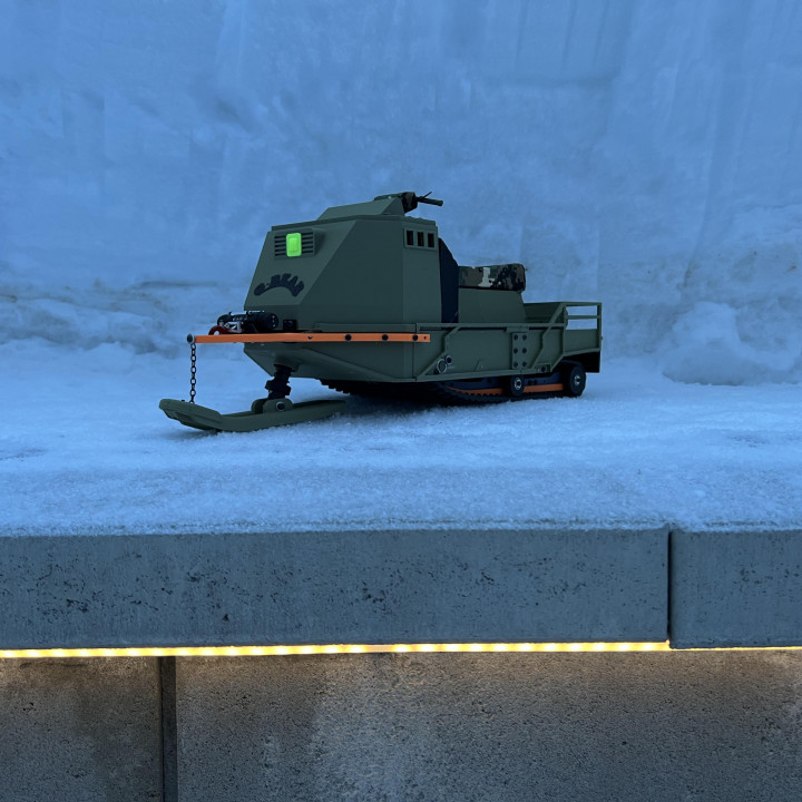 Download G-Bear twin tracked rc snowmobile von Frode Fjøslid Simensen