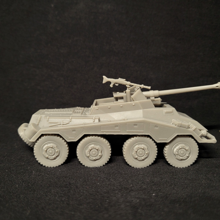 3D Printable Sd.Kfz.234/4 - Pak-wagen with 7.5cm PAK40 (Gerät 96 ...