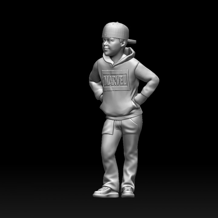 3D Printable boy by Dmitry Tishchenkov