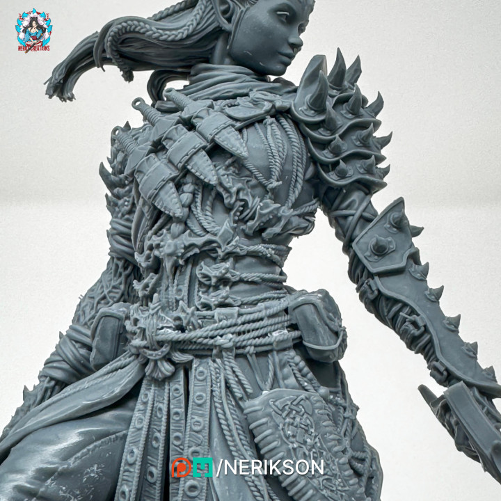 3D Printable Iensi The Demon Hunter [presupported] by Nerikson