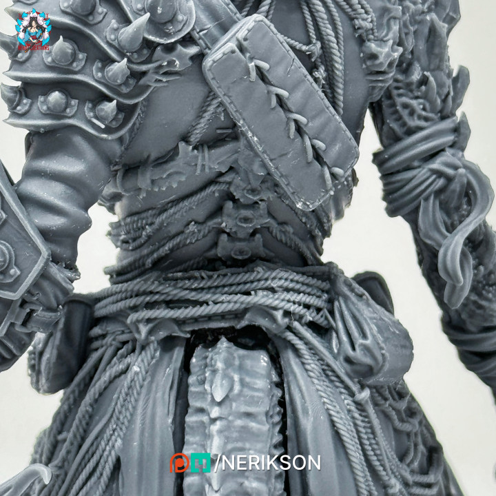 3D Printable Iensi The Demon Hunter [presupported] by Nerikson