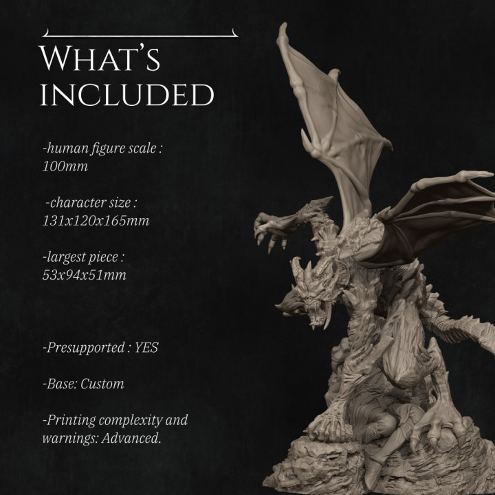 3D Printable Steve The Demon Imp [presupported] by Nerikson