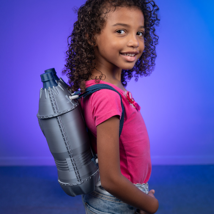 3D Printable Collapsible Jetpack by Stlflix