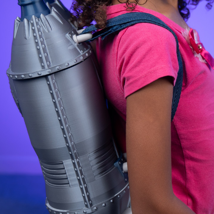 3d Printable Collapsible Jetpack By Stlflix