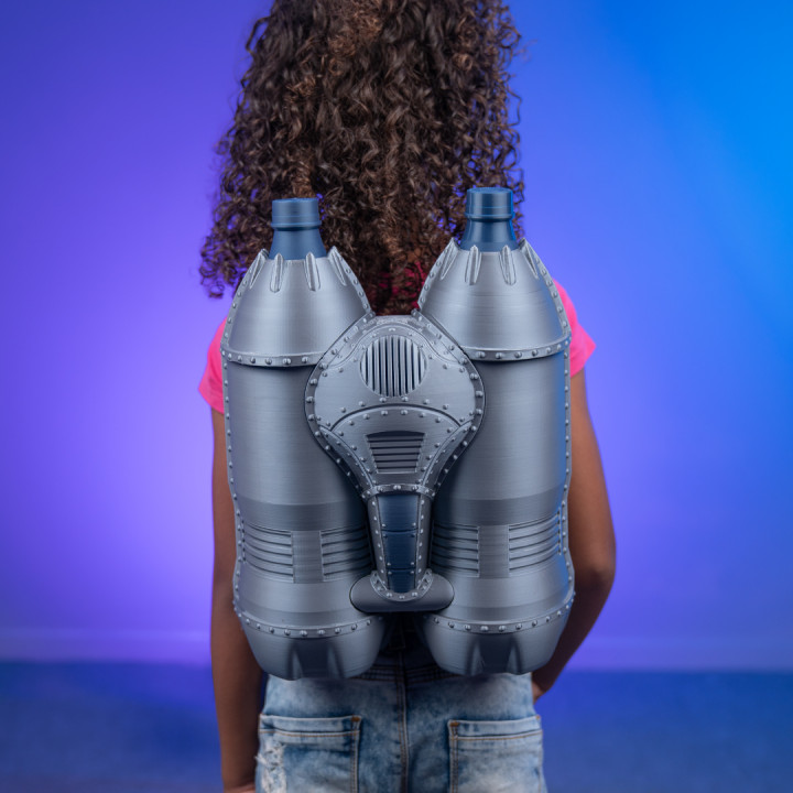 3D Printable Collapsible Jetpack by Stlflix