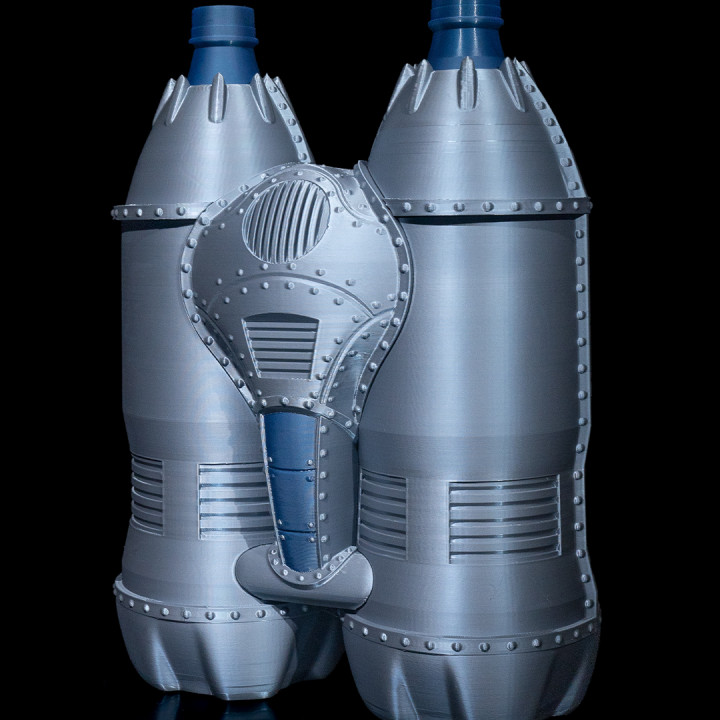 3D Printable Collapsible Jetpack by Stlflix