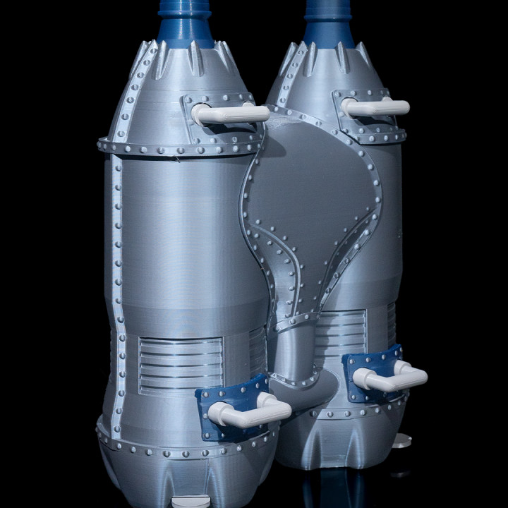 3D Printable Collapsible Jetpack by Stlflix