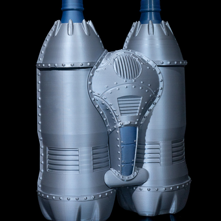 3D Printable Collapsible Jetpack by Stlflix