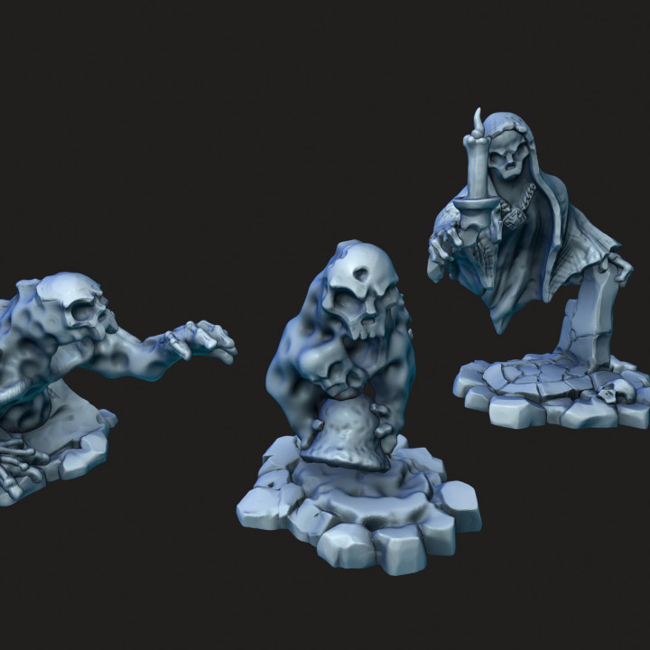 3D Printable Ghost, wraith, undead soul. by Alexander Buryak