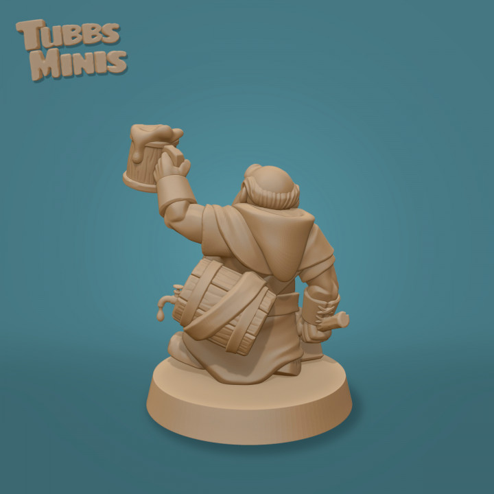 3D Printable Fantasy Adventurers Bundle 1 by TubbsMinis