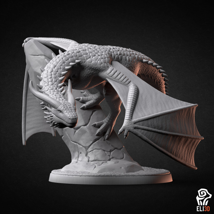 3D Printable Dragons by ELI 3D