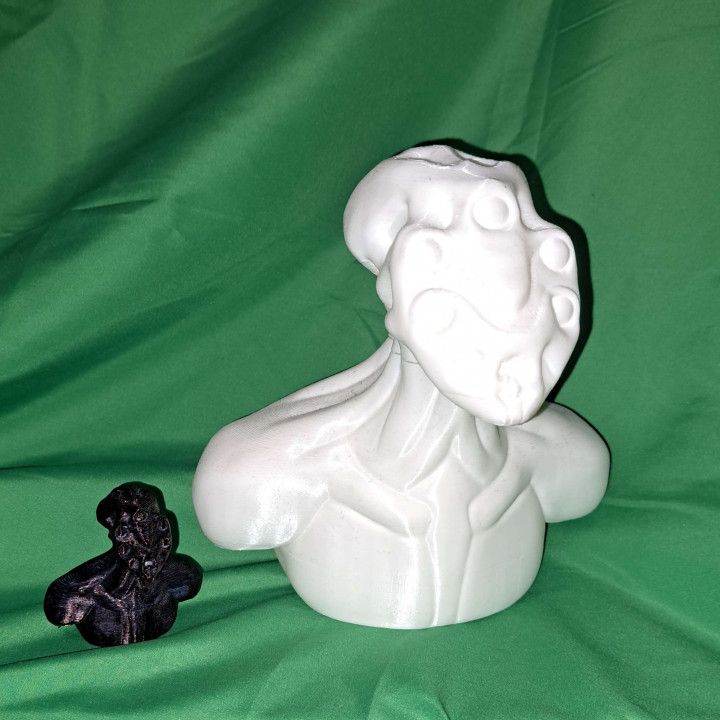 3D Printable Brute Alien Bust by Ian