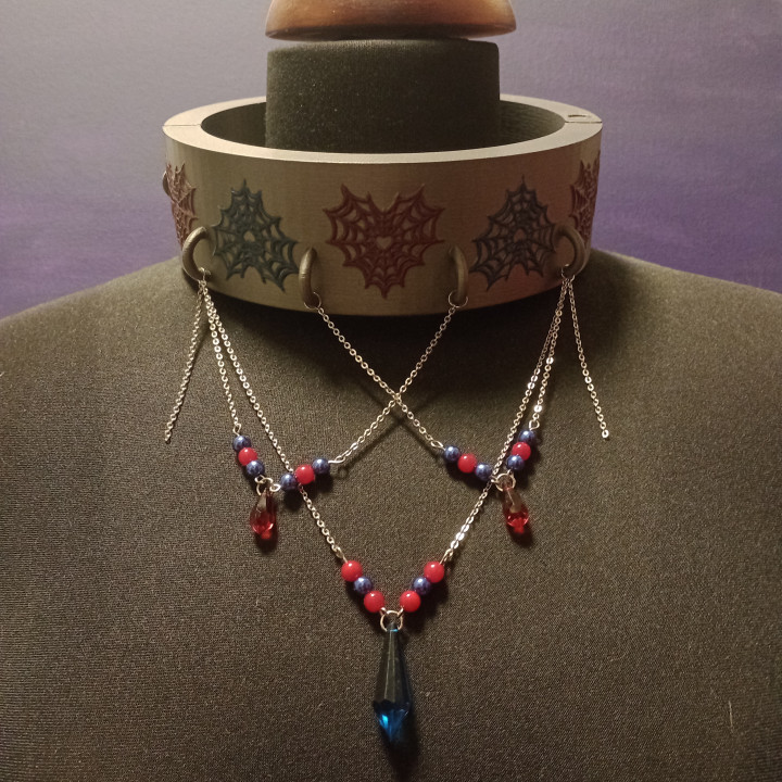 3D Printable Drow´s Love Collar by Spider´s 3D Workshop