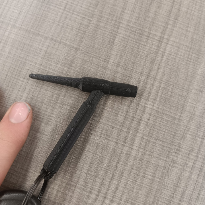 3D Printable Tig welding torch Keychain by justin womack