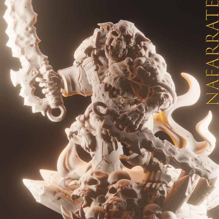 3D Printable Undead Orc by Nafarrate Designs