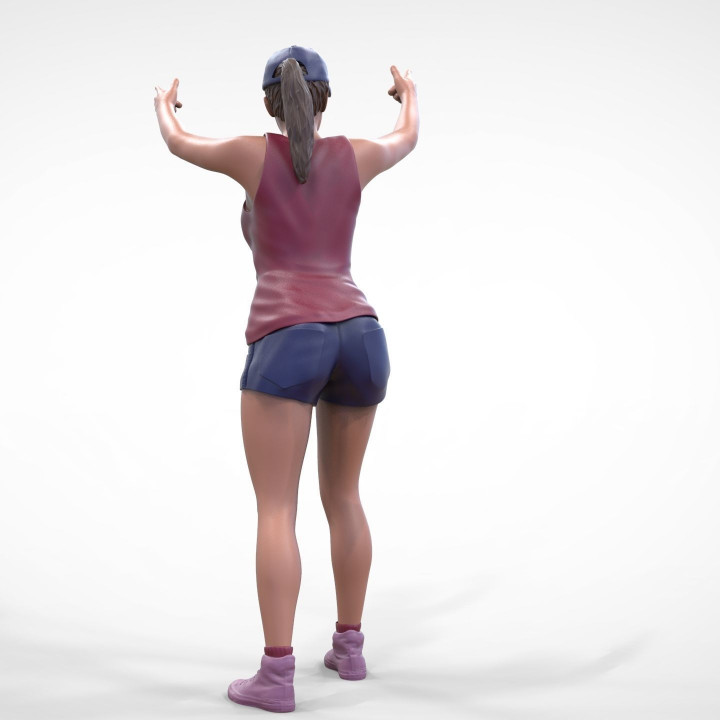 3D Printable N1 standing person for racetracks or spectator 3D print ...