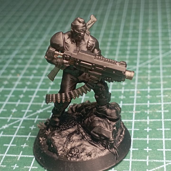 3D Printable Sergeant A. Schaefer by dakkadakka.store