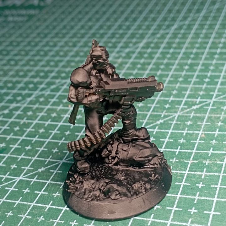 3D Printable Sergeant A. Schaefer by dakkadakka.store