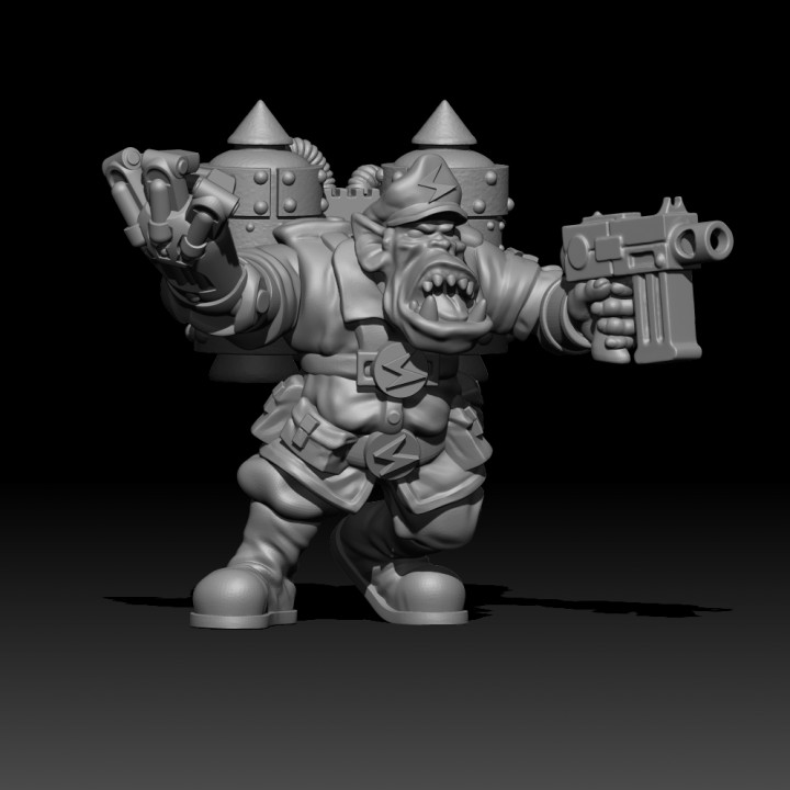 3D Printable Stormboyz by Trollet Miniatures
