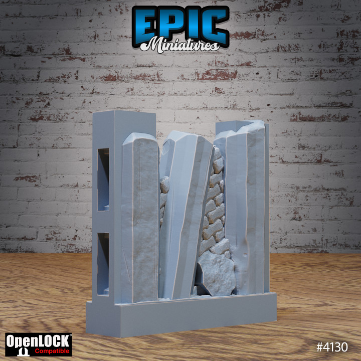 3D Printable Modular Bone Dry Desert Tiles / Egyptian Dungeon Items ...