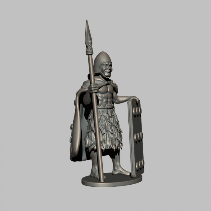 3D Printable Sumerian Spearmen by Wargames Atlantic